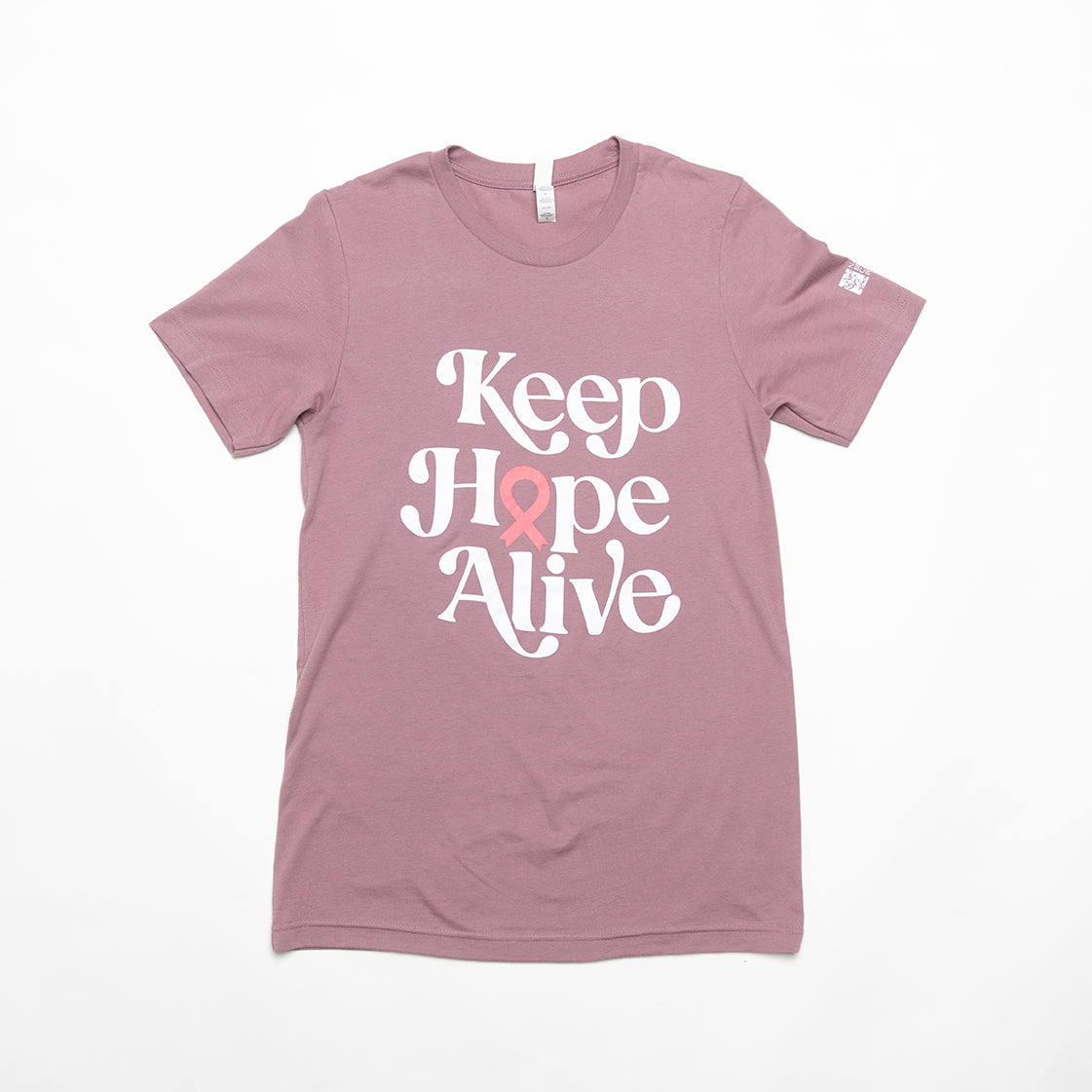 Keep HOPE Alive Breast Cancer T-Shirt - Pink - NBCF – NBCF Shop