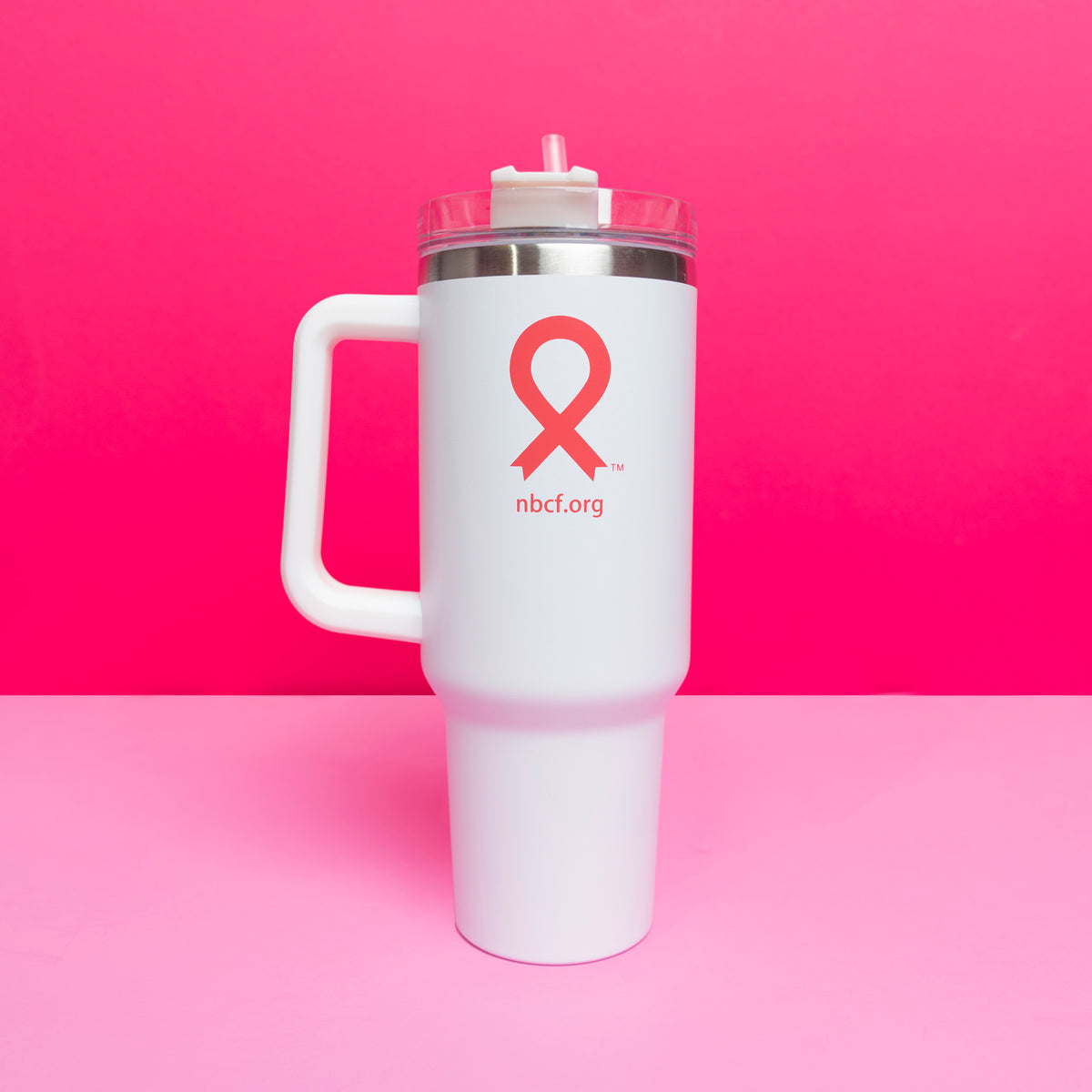 Pink Ribbon 40oz Tumbler – NBCF Shop