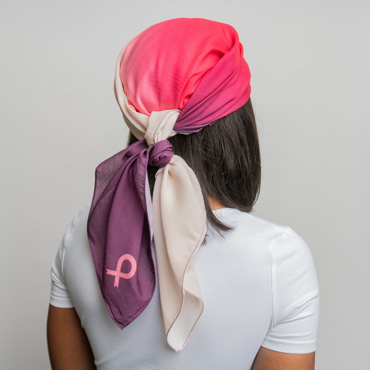 Pink Ribbon Fashion Scarf - Ombre Pink - NBCF – NBCF Shop